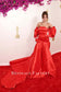 Haley Kalil 2024 Oscars Red Carpet Satin Mermaid Dress