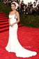 Selena Gomez White Mermaid 2015 Met Gala Dress