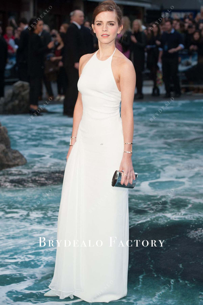 Celebrity Dress | Emma Watson White Noah London Premiere 2014 Dress