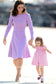 Kate Middleton Lilac Short Dress Poland & Germany Royal Tour 2017