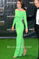 Kate Middleton Lime Green Off Shoulder Dress Earthshot Prize 2022