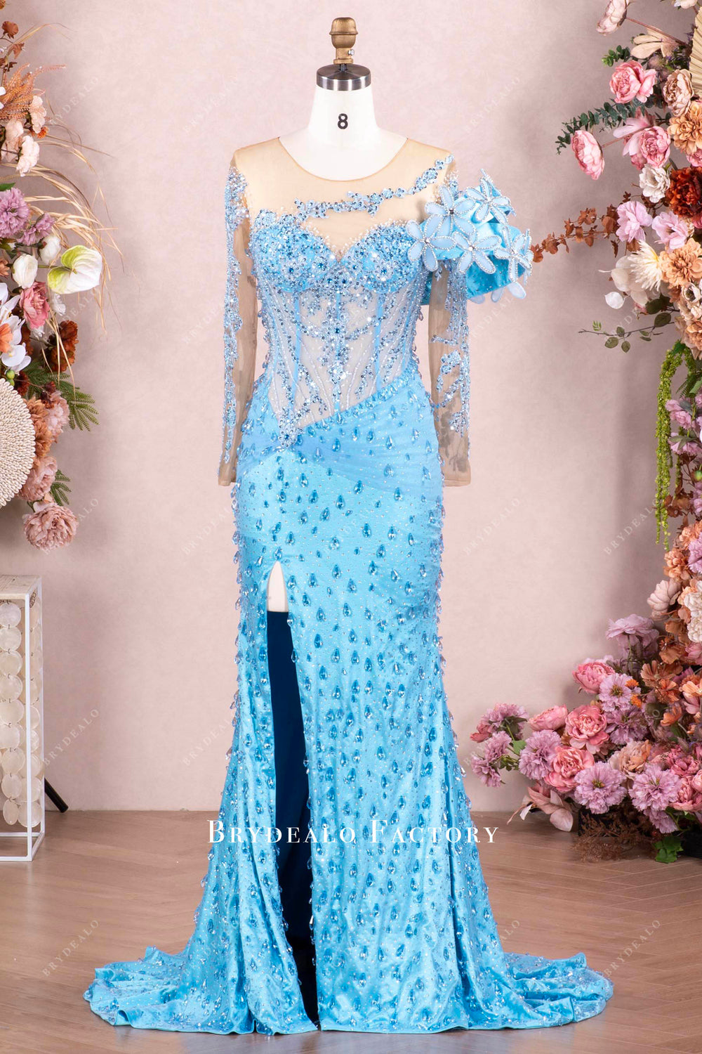 Unique Dramatic Designer Prom Formal Dresses Online_DesignFormal