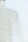 Unique Rhombus Crochet Lace with Clear Sequins By the Yard
