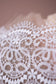 Geometric Full Patterns Scalloped Bridal Lace Fabric Online