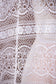 Geometric Full Patterns Scalloped Bridal Lace Fabric Online