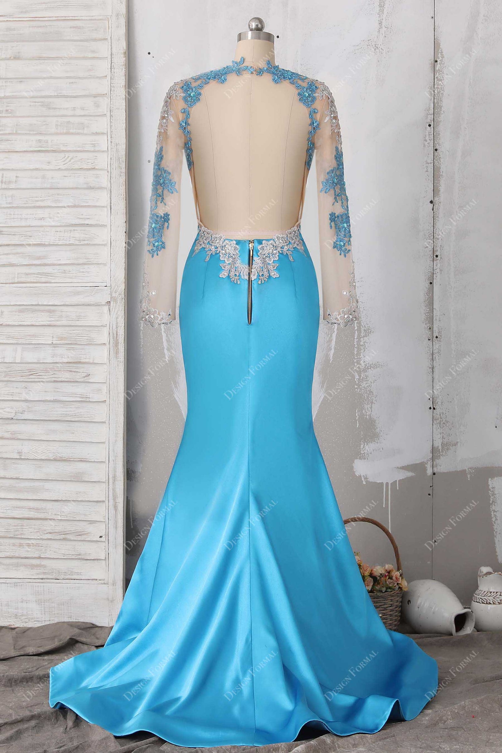 Boat Neck Prom Dresses