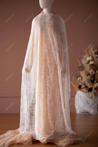 Popular Designer Soft Cording Flower Lace Fabric Online